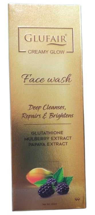 Glufair creamy Glow Face Wash (100 ml) : Amazon.in: Beauty