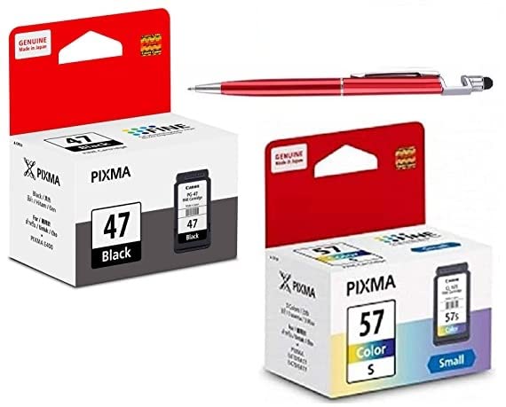 PG 47 & CL 57 Small Ink Cartridge E400 E410 E417 E460 E470 E477 E480 ...