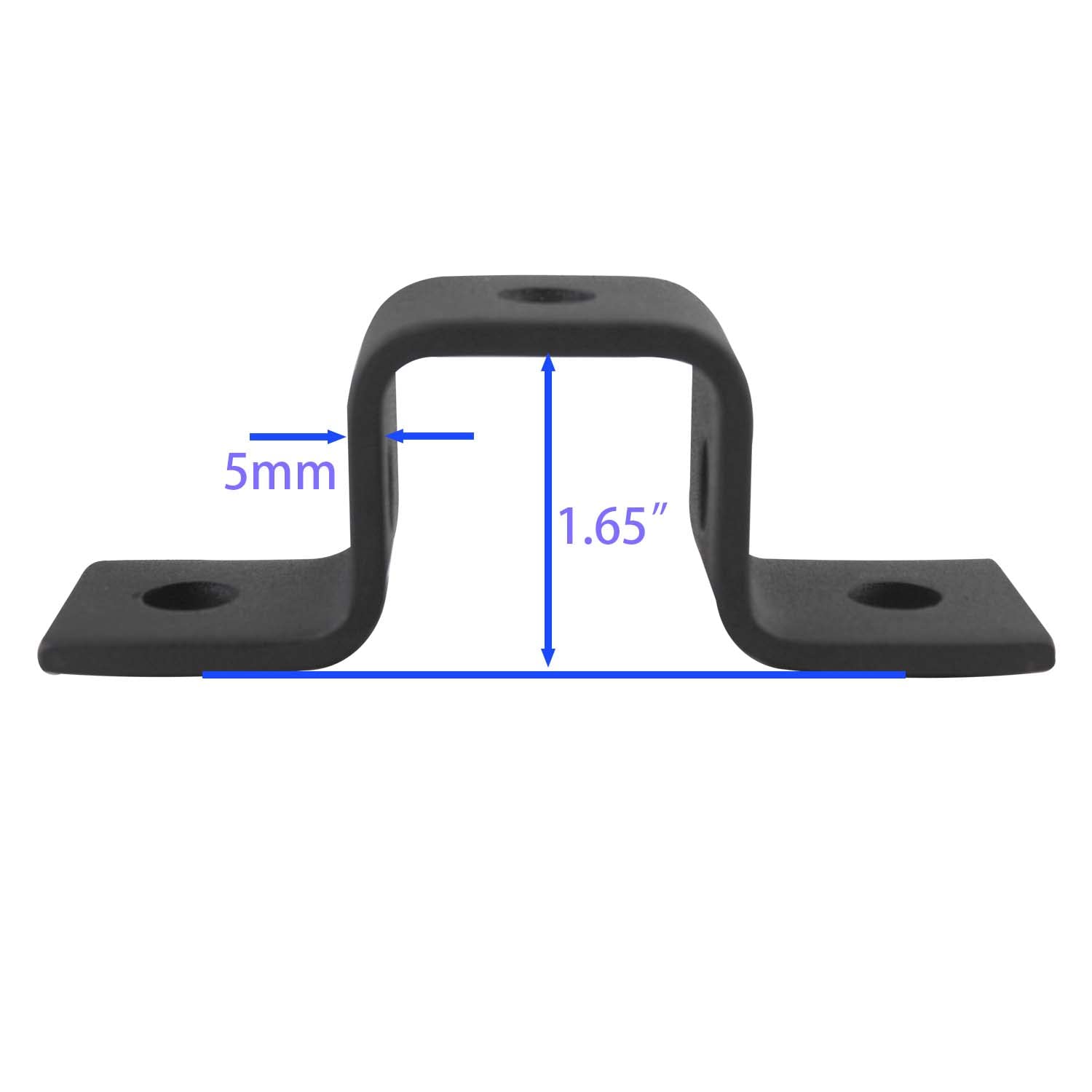 Snapklik.com : PHLKJL 6 Pack Multi-Function U Connector Bracket - 5mm ...