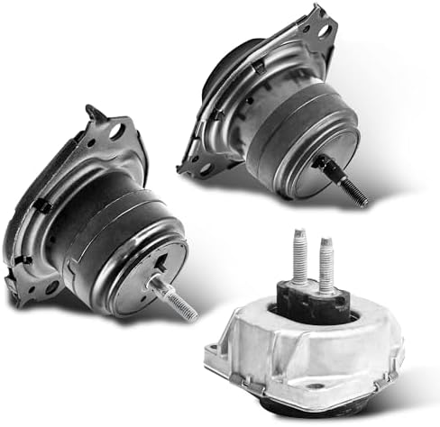 Amazon.com: PartsFlow 3PCS Engine Motor Mount and Transmission Mount ...
