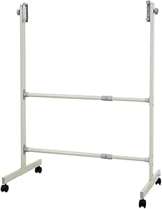 Amazon.com: LOOQS Mobile Stand， Height Adjustable Rolling Whiteboard ...