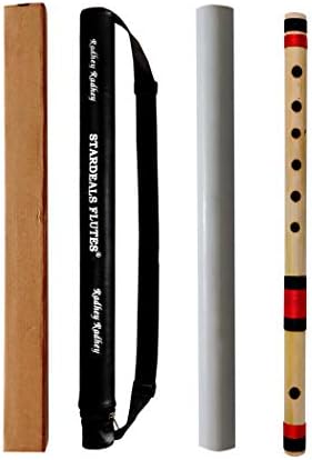Foxit Professional Flutes C Sharp Medium Right Hand Bansuri Size 18.5 ...