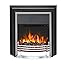 Dimplex Cheriton Deluxe Freestanding Optiflame Electric Fire, Chrome ...