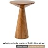 Amazon.com: COZAYH Small Pedestal End Table Round Farmhouse Martini ...
