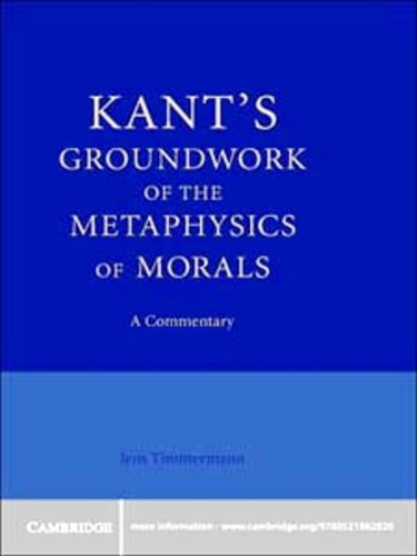 Amazon.com: Kant's Groundwork of the Metaphysics of Morals: A ...