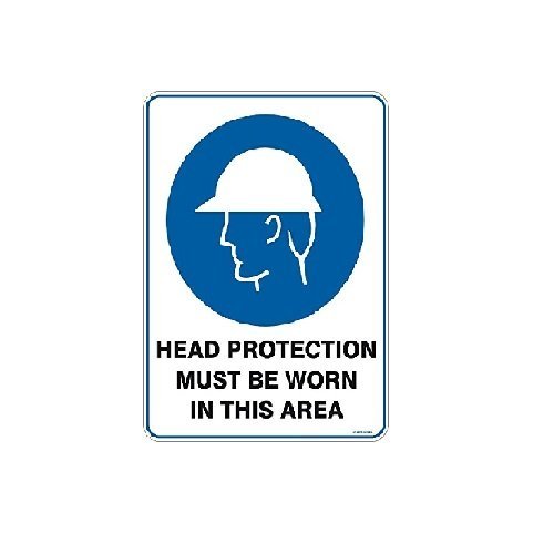 Head Protection Sign