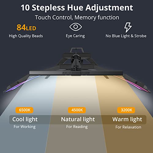 COLORLAM Computer Monitor Lamp 40CM Screen Monitor Light Bar LED ...