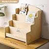 Amazon.com: Exood Greeting Card Organizer Display Stand , 4-Tier Wooden ...