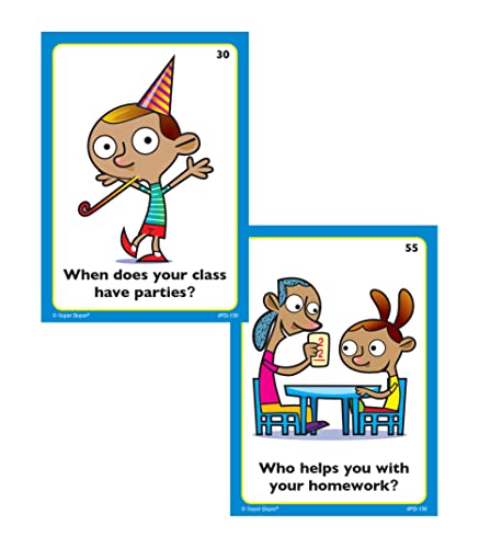 Buy Super Duper Publications | WH Questions at School Fun Deck Flash ...