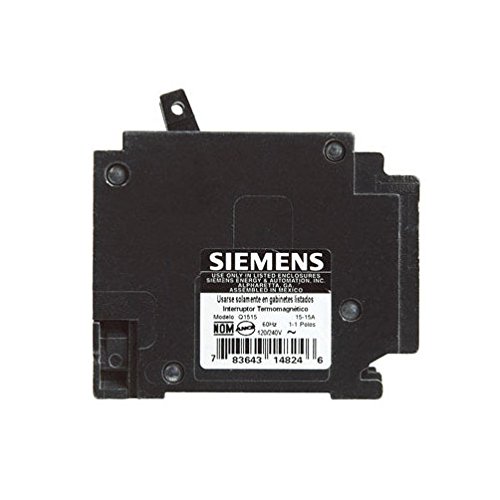 Siemens Q1515 15 Amp Dual Pole Circuit Breaker: Amazon.com: Tools ...