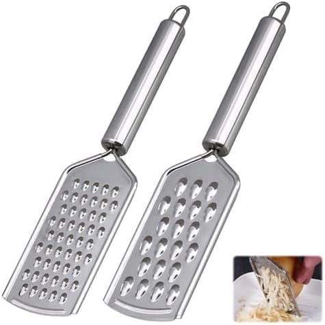 Graters for Kitchen with Handle 2pcs Cheese Grater for Quick and ...