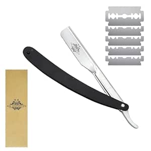 Amazon.com: Professional Straight Razors For Men, Barber Razor 2mm ...