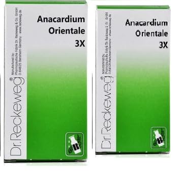 Buy Dr. Reckeweg Anacardium Orient 3x Tablet (PACK OF 2) Online at Low ...