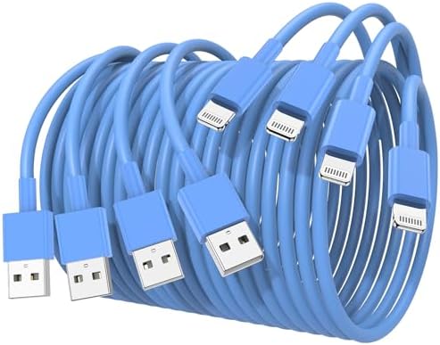 Amazon.com: iPhone Charger 3Pack 10 FT Apple MFi Certified Lightning ...