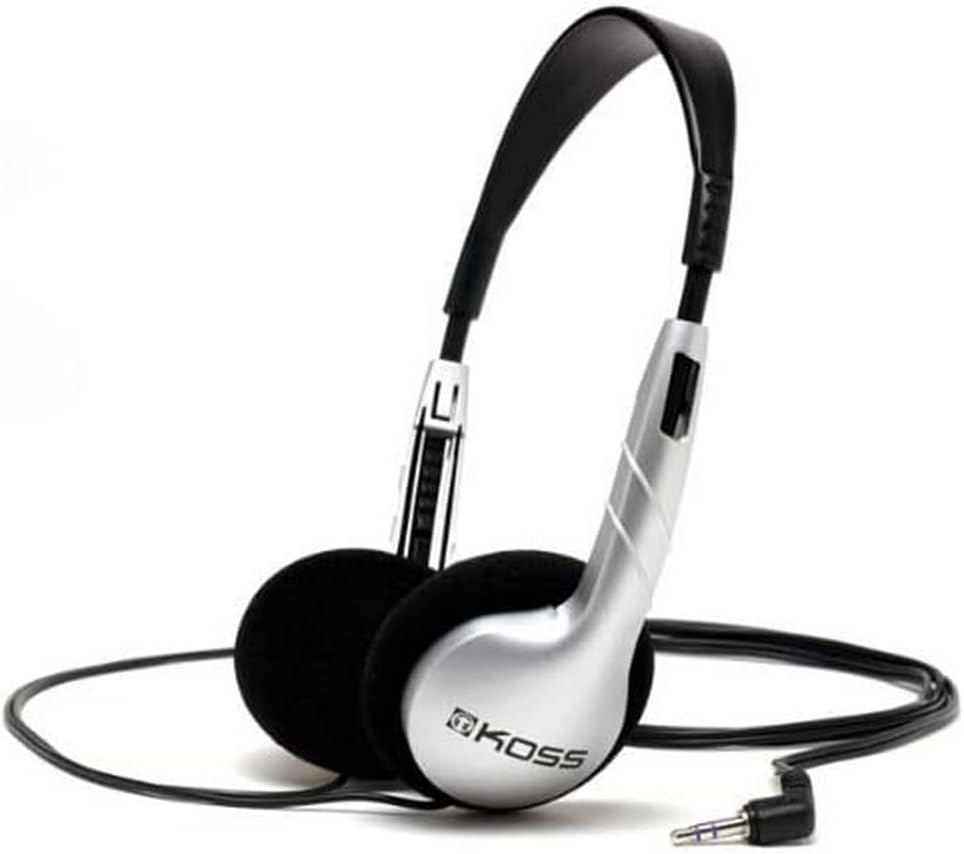 Koss UR5 Portable Stereophone - Auriculares (Supraaural, 80-18000 Hz ...