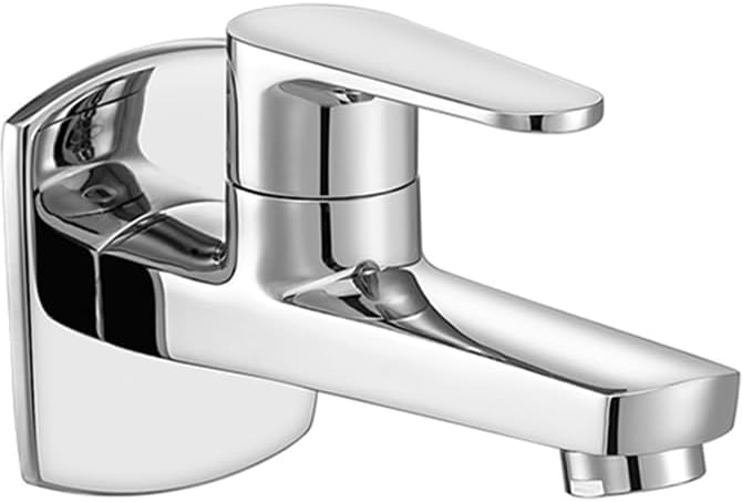 Asian Paints Brass Bathsense Altius Bib Tap in Chrome Finish | Stylish ...