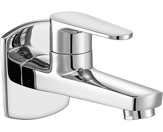 Asian Paints Brass Bathsense Altius Bib Tap in Chrome Finish | Stylish ...