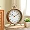 Amazon.com: EMAX HOME Vintage Small Table Clock on Stand, Decorative ...