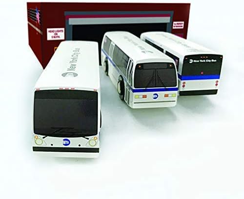 Amazon.com: Munipals Bus and Depot Set MTA Licensed : Toys & Games