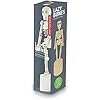 Amazon.com: Kikkerland Skeleton Lazy Bones Sculpture, Tan : Home & Kitchen