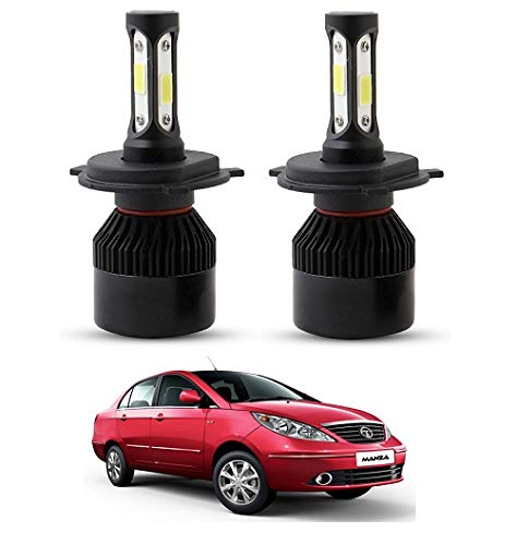 After Cars Tata Vista Manza Led Head Light Set of -2 Car Bluetooth ...