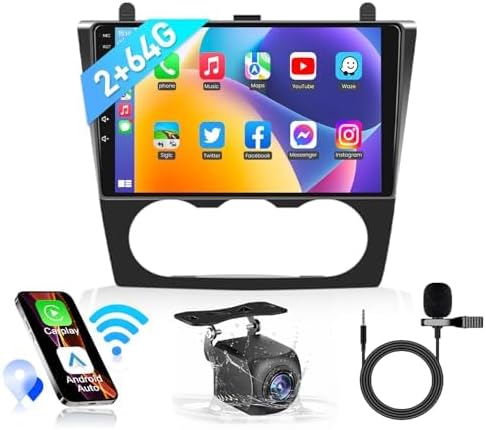 Amazon.com: Upgrade 2+64GB Car Radio Stereo for Nissan Altima 2007 2008 ...