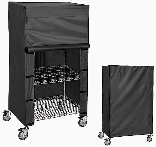 Amazon.com: ZYSUOR Storage Shelf Shelving Cover Wire Rack Dust ...