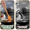 Amazon.com: 16.5 Inch Long Handle Wooden Stirring Spoon - Big Non Stick ...