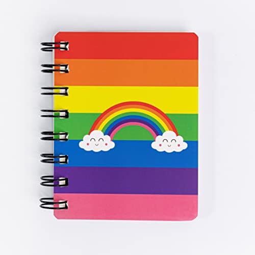Toyseum 12 x Mini Rainbow Notebooks for Girls Party Bags, Small A7 ...