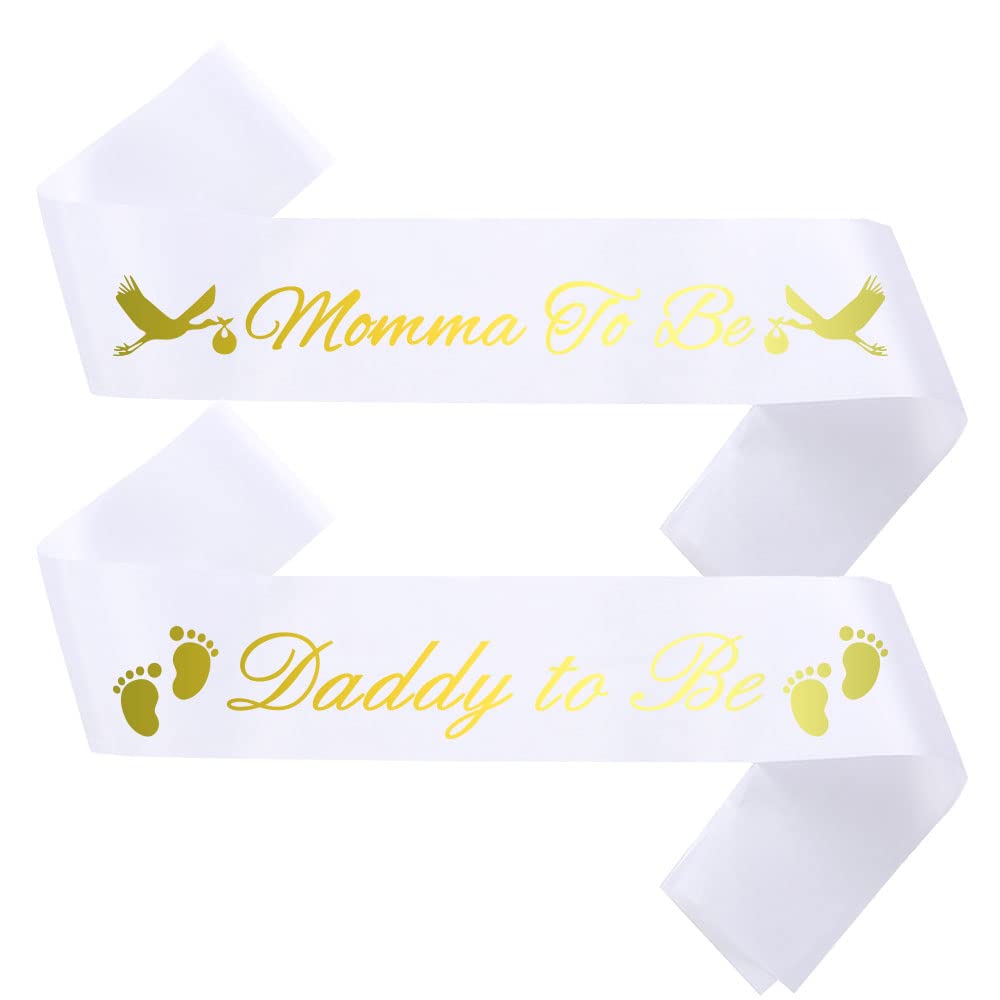 Amazon.com: CoolerthingsDG, "Momma To Be" & "Daddy To Be" Baby Shower ...