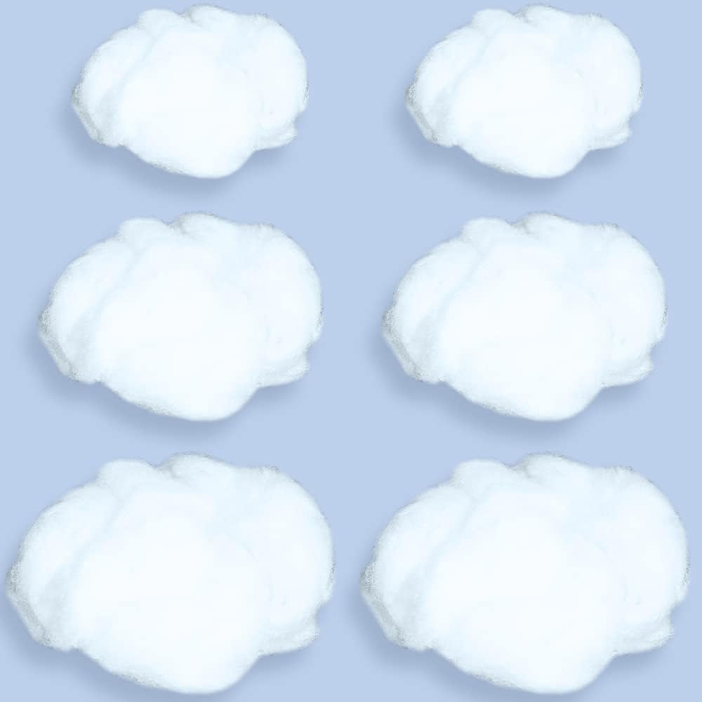 Amazon.com: Cotton Simulation Cloud Decorations 3D Artificial Fake ...