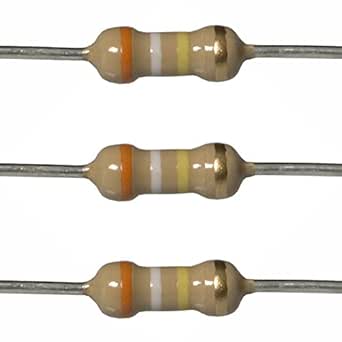 E-Projects 50EP514390K 390k Ohm Resistors, 1/4 W, 5% (Pack of 50) : Buy ...