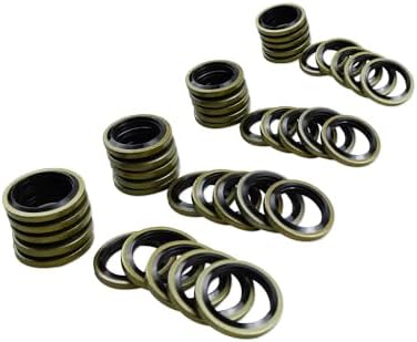 Amazon.com: Mysttoo 40PCS Fuel Line Injectors Gaskets Sealing Washers ...