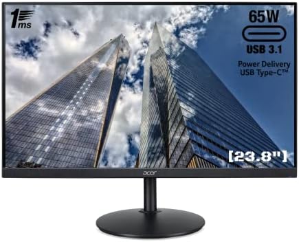 Acer CB242Y 23.8 Inch (60.45 cm) IPS 1920 x1080 Pixels Full HD LCD ...