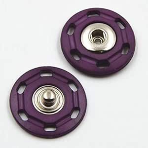 Amazon.com: 22mm Multi-Color Overcoat Down Coat Invisible Buttons Nylon ...