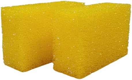 Hygan Hard Scrub Sponge – 2 x Bug and Tar Scrubbers Shifters Pads for ...