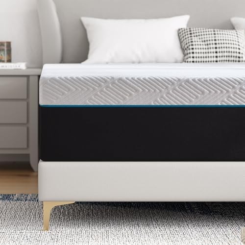 Zinus King Mattress, 12 Inch Green Tea Memory Foam Mattress, Mattress ...