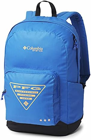 Amazon.com: Columbia Unisex PFG Zigzag 22L Backpack, Black/Gulf Stream ...