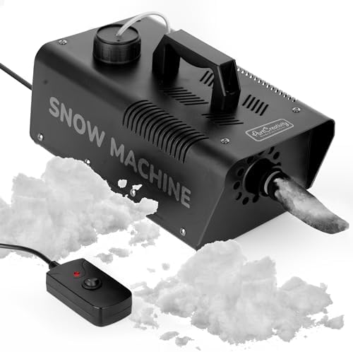 Amazon.com: ArtCreativity Snow Machine for Party - 600-Watt Snow Maker ...