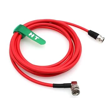 HangTon 12G 4K HD SDI Video Coaxial BNC Cable for Camera Monitor Canare LV-61S 75 Ohm 5m for for ...