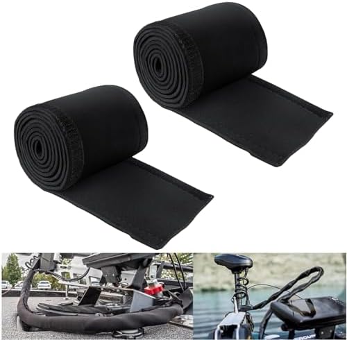 Amazon.com: 2 PCS Trolling Motor Cable Organizer Sleeve, 60" L Neoprene ...