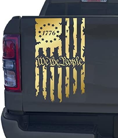 Amazon.com - We The People Betsy Ross Flag 1776 Distressed American USA ...