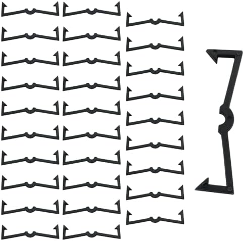 Amazon.com: AccEncyc Black Peg Locks Plastic Pegboard Hook Locks ...