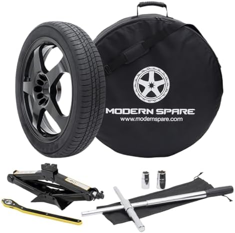 Amazon.com: Modern Spare Complete Compact Spare Tire Kit With Carrying ...