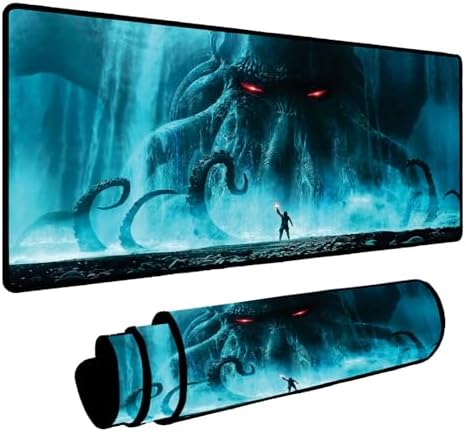 Mouse Pad Gamer Deskpad Speed Extra Grande 90x40 cm - Cthulhu | Amazon ...