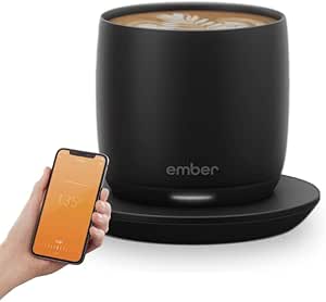 Amazon.com | Ember Temperature Control 6oz Smart Cup Espresso Mug 90 ...