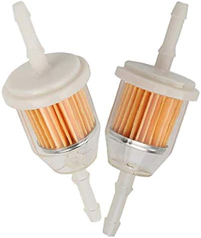 Amazon.com: GasTapper Universal Fuel Filter Barbed, Pack of 2 (Clear ...