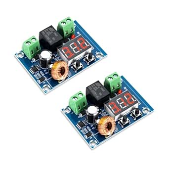 2pcs XH-M609 Battery Low Voltage Disconnect Module with Digital Low ...