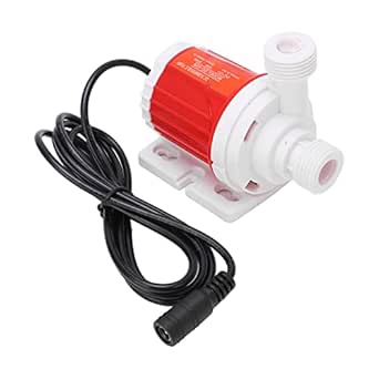 Mini Submersible Pump, 10W DC 12V Small Fountain Pump for Fish Tank ...