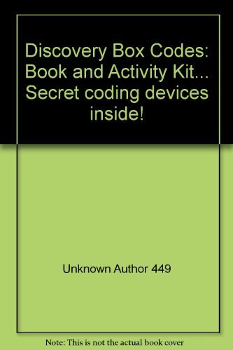 Discovery Box Codes: Book and Activity Kit... Secret coding devices ...